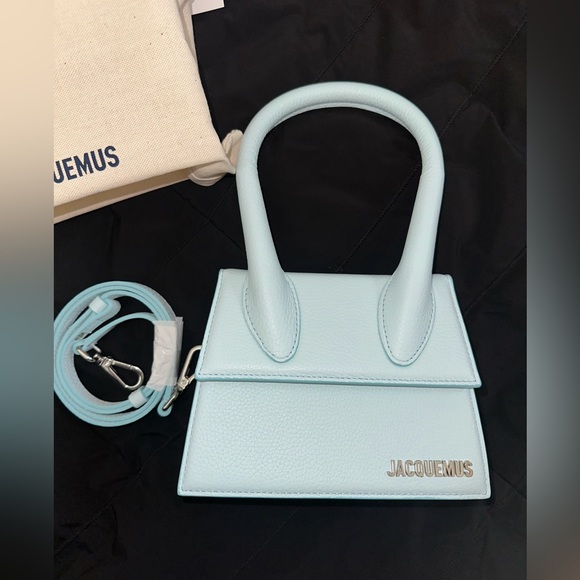 Jacquemus | Bags | Jacquemus Light Blue Bag | Poshmark